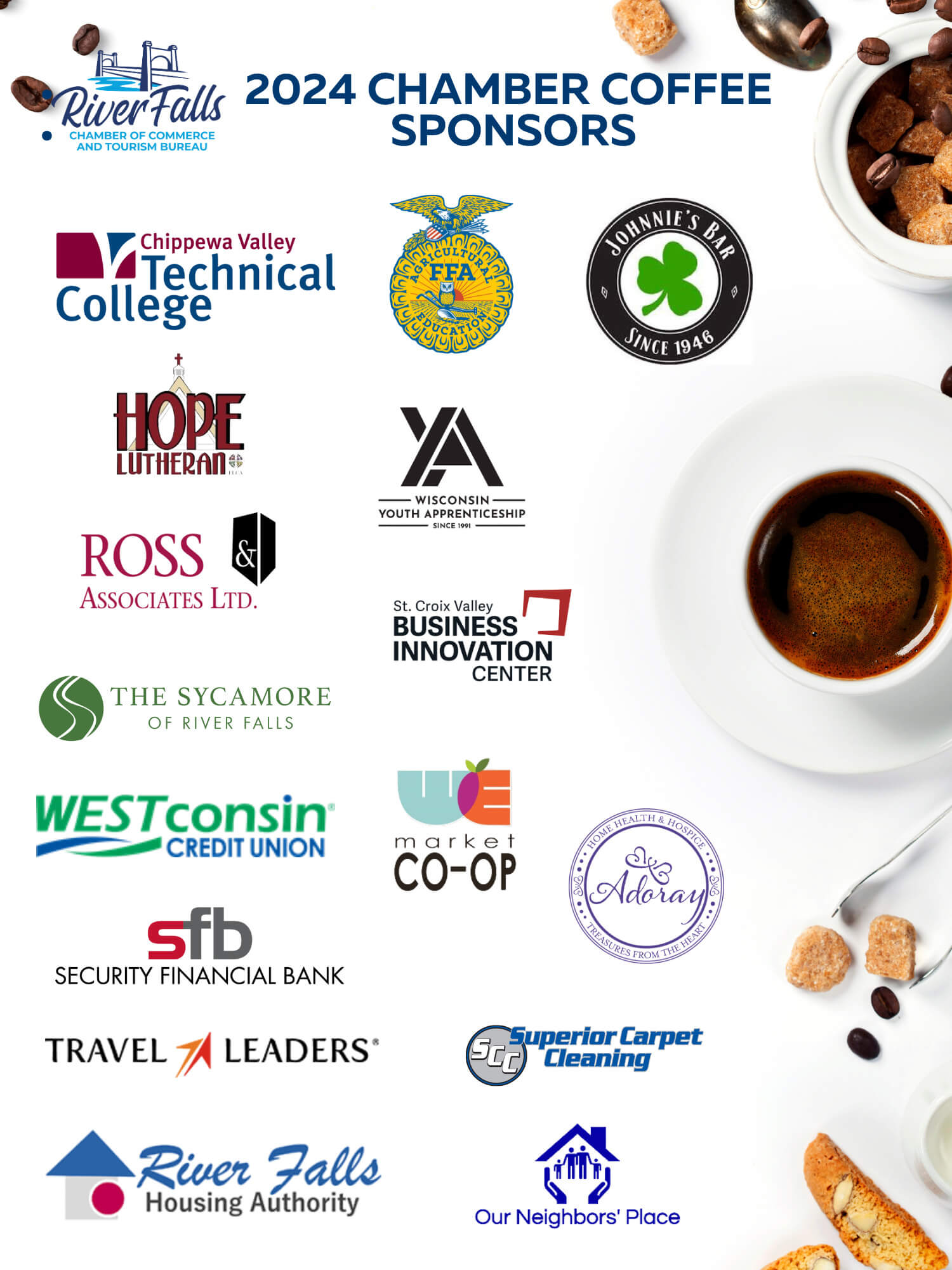 Chamber Coffee - River Falls Area Chamber of Commerce & Tourism Bureau
